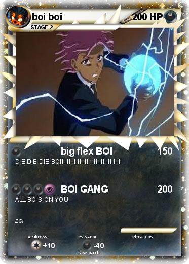 Pokémon boi boi 4 4 - big flex BOI - My Pokemon Card