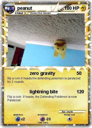 Pokémon peanut 227 227 - zero gravity - My Pokemon Card