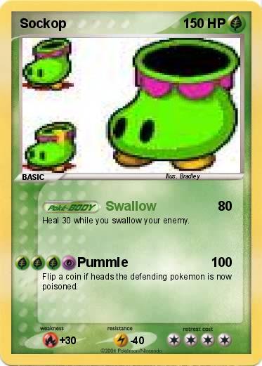 Pokémon Sockop - Swallow - My Pokemon Card