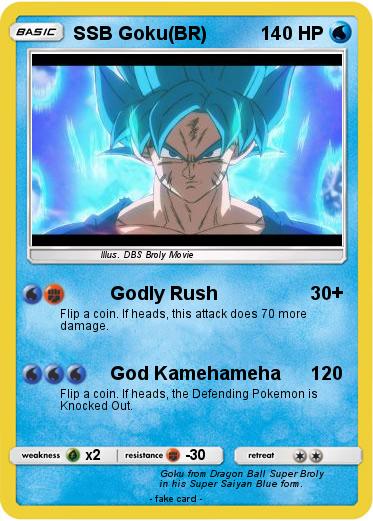 Pokémon SSB Goku BR - Godly Rush - My Pokemon Card