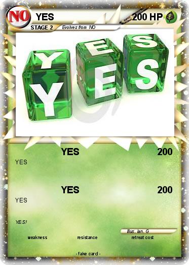 Pokémon YES 19 19 - YES - My Pokemon Card