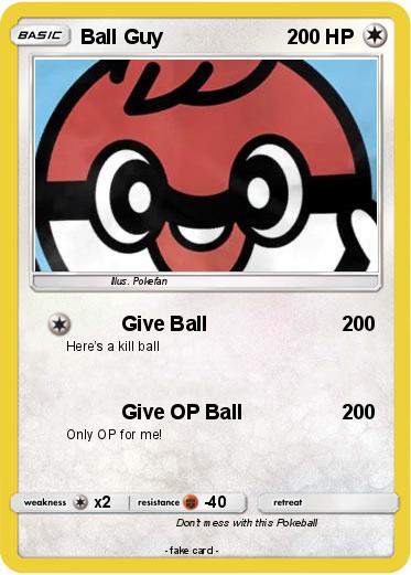 Pokémon Ball Guy 2 2 - Give Ball - My Pokemon Card