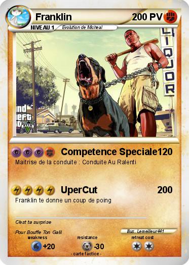 Pokémon Franklin 64 64 - Competence Speciale - Ma carte Pokémon