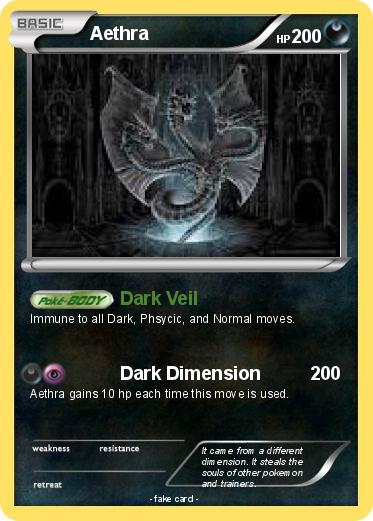 Pokémon Aethra - Dark Veil - My Pokemon Card