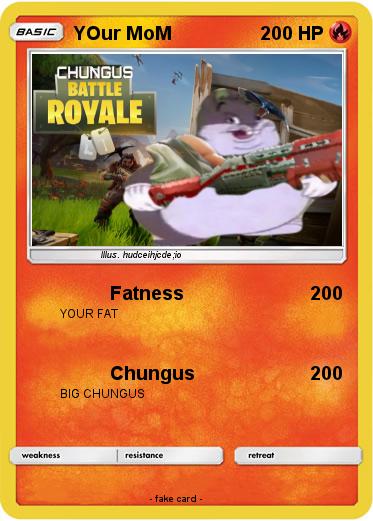 Pokémon YOur MoM 742 742 - Fatness - My Pokemon Card