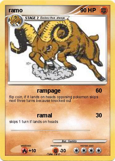 Pokémon ramo 3 3 - rampage - My Pokemon Card