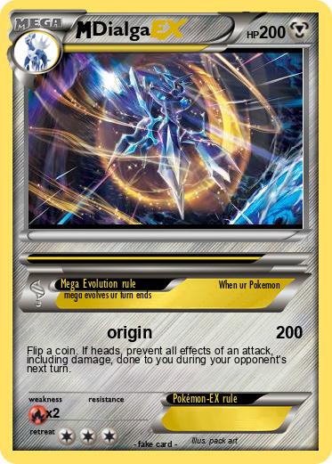 Pokémon Dialga 7769 7769 - origin - My Pokemon Card