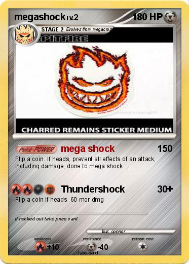 Pokémon megashock 4 4 - mega shock - My Pokemon Card