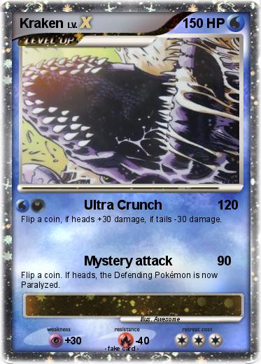 Pokémon Kraken 159 159 - Ultra Crunch - My Pokemon Card