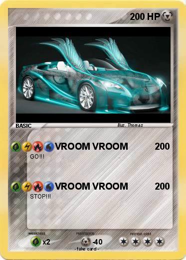 Pokémon 1 61756 61756 - VROOM VROOM - My Pokemon Card