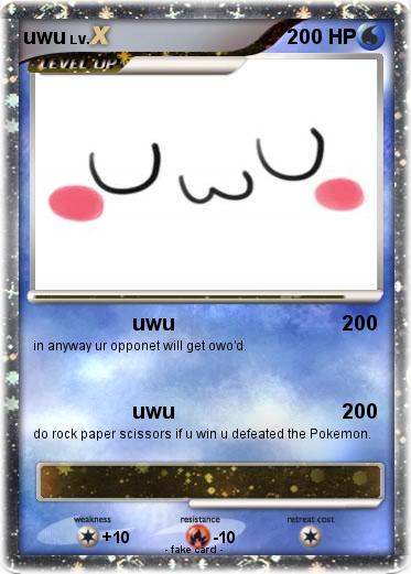 Pokémon uwu 16 16 - uwu - My Pokemon Card