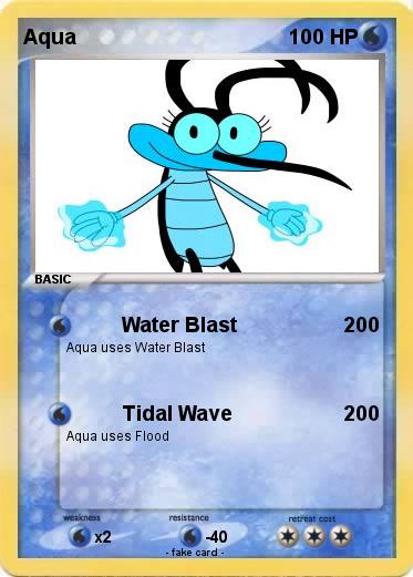 Pokémon Aqua 615 615 - Water Blast - My Pokemon Card