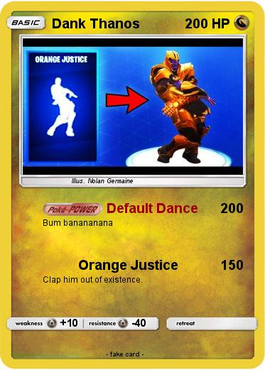 Pokémon Dank Thanos - Default Dance - My Pokemon Card