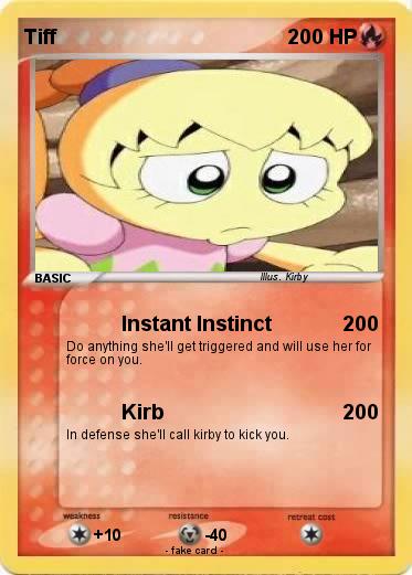 Pokémon Tiff 21 21 - Instant Instinct - My Pokemon Card