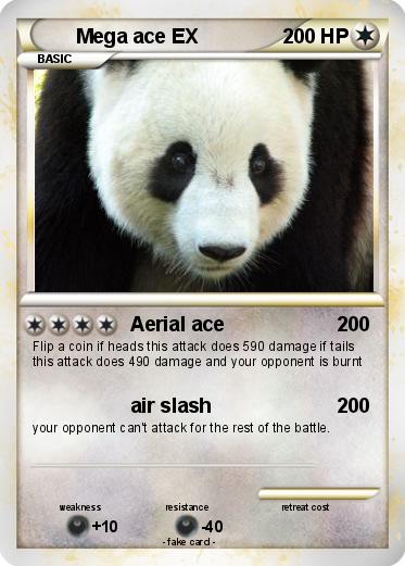Pokémon Mega pandy EX - Aerial ace - My Pokemon Card