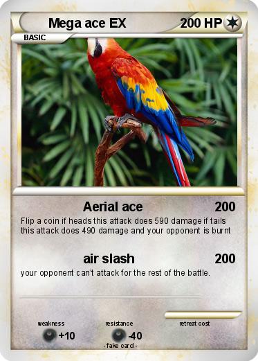 Pokémon Mega ace EX - Aerial ace - My Pokemon Card