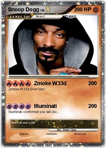 Pokémon Snoop Dogg 59 59 - Zmoke W33d - My Pokemon Card