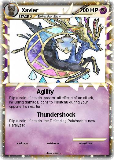 Pokémon Xavier 425 425 - Agility - My Pokemon Card