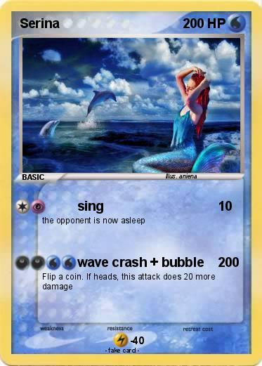 Pokémon Serina 3 3 - sing - My Pokemon Card