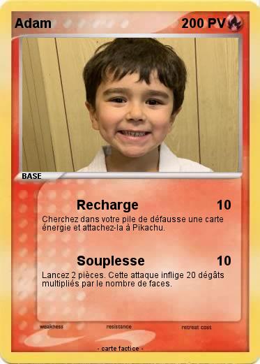 Pokémon Adam 1156 1156 - Recharge - Ma carte Pokémon