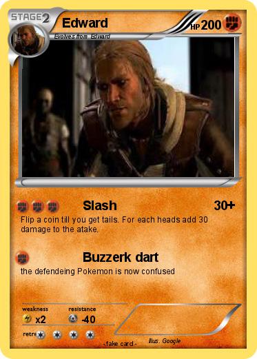 Pokémon Edward 811 811 - Slash - My Pokemon Card