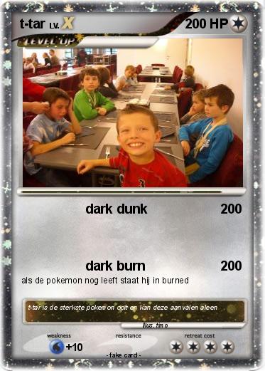 Pokémon t tar - dark dunk - My Pokemon Card