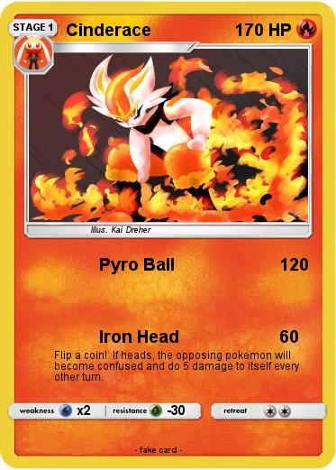 Pokémon Cinderace 2 2 - Pyro Ball - My Pokemon Card