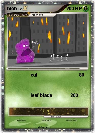 Pokémon blob 103 103 - eat - My Pokemon Card