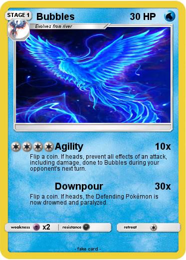 Pokémon Bubbles 271 271 - Agility - My Pokemon Card