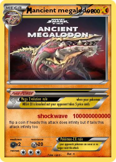 Pokémon ancient megalodon 1 1 - shockwave 100000000000 - My Pokemon Card