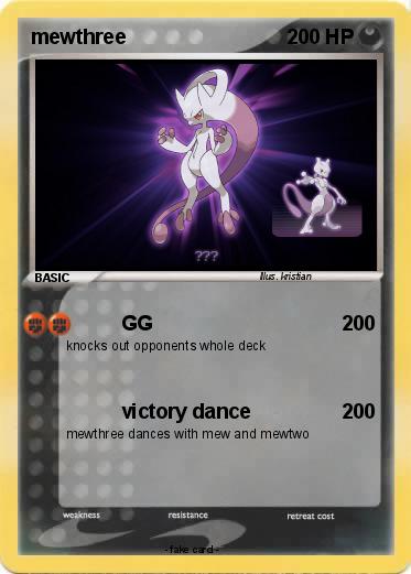 Pokémon mewthree 844 844 - GG - My Pokemon Card