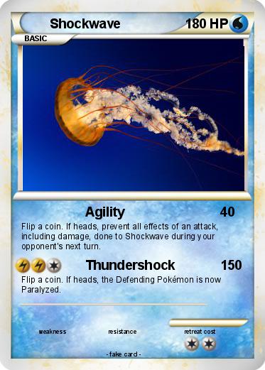 Pokémon Shockwave 92 92 - Agility - My Pokemon Card