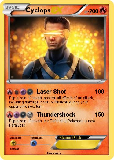 Pokémon Cyclops 172 172 - Laser Shot - My Pokemon Card