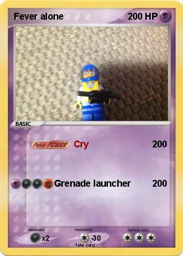 Pokémon Fever alone - Cry - My Pokemon Card