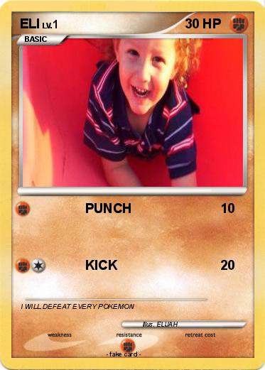 Pokémon ELI 208 208 - PUNCH - My Pokemon Card