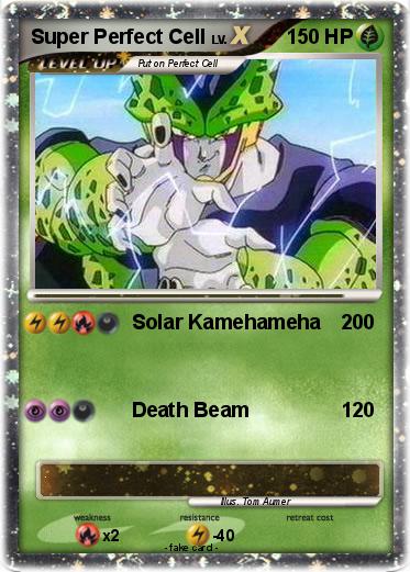 Pokémon Super Perfect Cell 9 9 - Solar Kamehameha - My Pokemon Card
