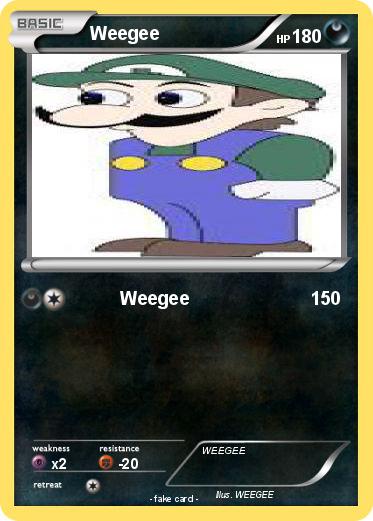 Pokémon Weegee 1218 1218 - Weegee - My Pokemon Card