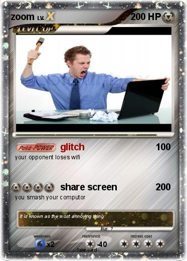 Pokémon zoom 88 88 - glitch - My Pokemon Card