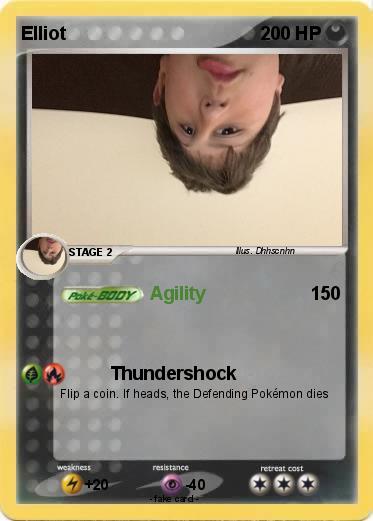 Pokémon Elliot 189 189 - Agility - My Pokemon Card