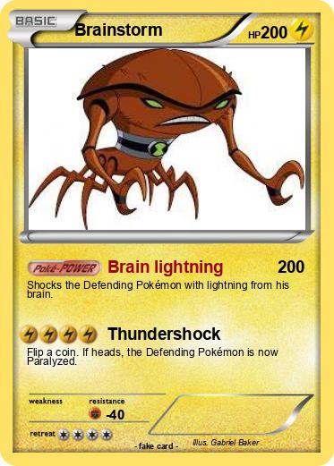 Pokémon Brainstorm 22 22 - Brain lightning - My Pokemon Card