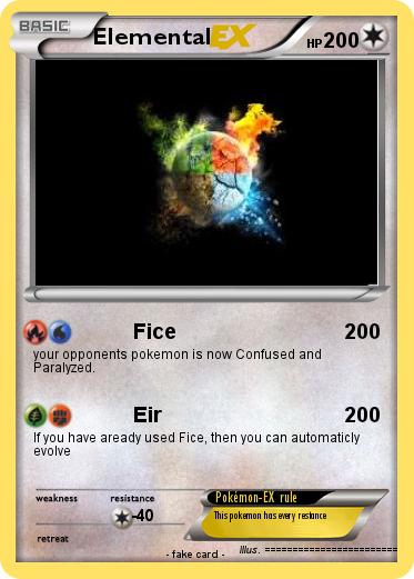 Pokémon Elemental 220 220 - Fice - My Pokemon Card