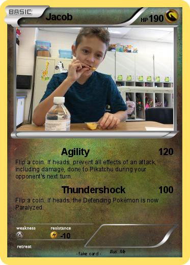Pokémon Jacob 1080 1080 - Agility - My Pokemon Card