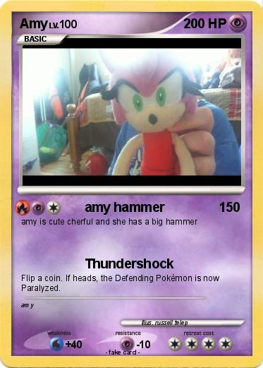 Pokémon Amy 487 487 - amy hammer - My Pokemon Card
