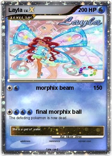 Pokémon Layla 45 45 - morphix beam - My Pokemon Card