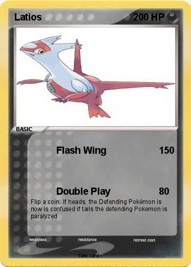 Pokémon Latios 1527 1527 - Flash Wing - My Pokemon Card