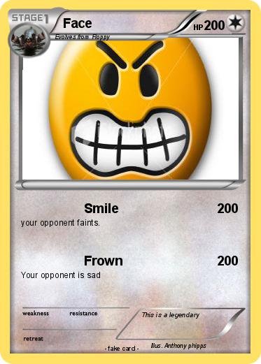 Pokémon Face 366 366 - Smile - My Pokemon Card