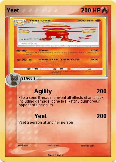 Pokémon Yeet 126 126 - Agility - My Pokemon Card