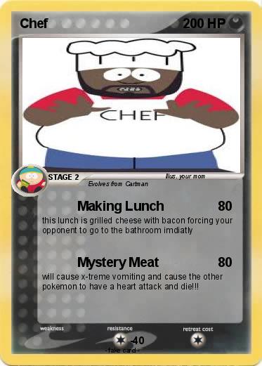 Pokémon Chef 137 137 - Making Lunch - My Pokemon Card