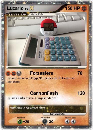 Pokémon Lucario 3103 3103 - Forzasfera - My Pokemon Card