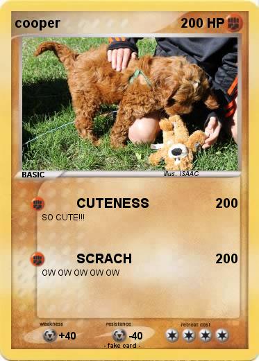Pokémon cooper 242 242 - CUTENESS - My Pokemon Card